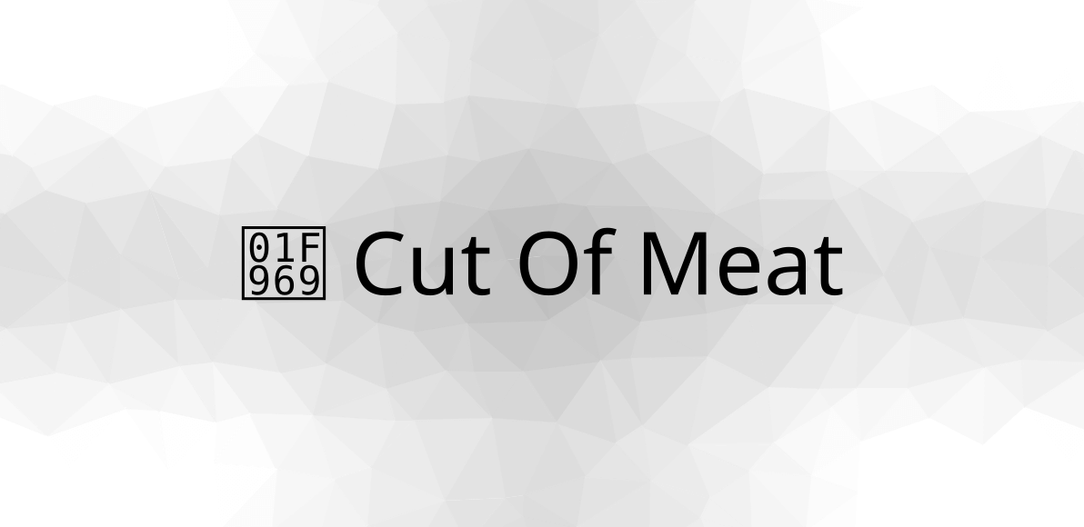 🥩 Cut Of Meat Emoji