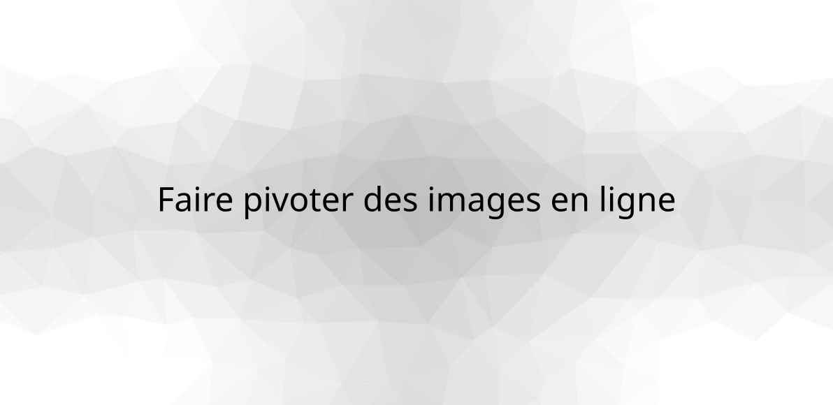 Faire pivoter des images en ligne | ImageTools.org