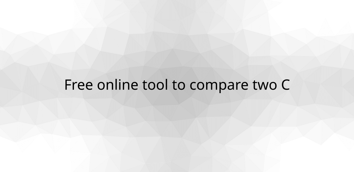 free-online-tool-to-compare-two-c-files-and-find-difference