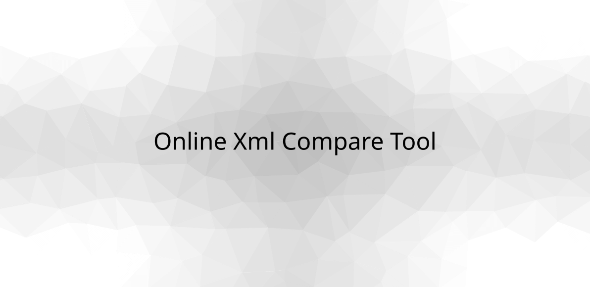 Online Xml Compare Tool