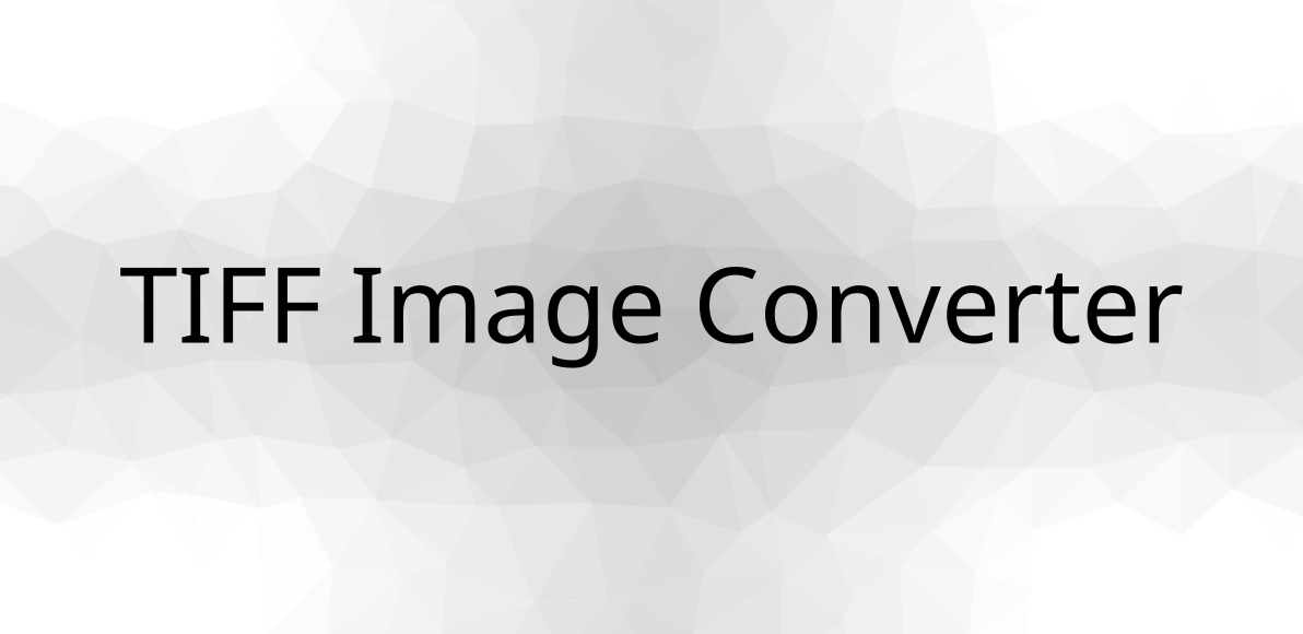 TIFF Image Converter